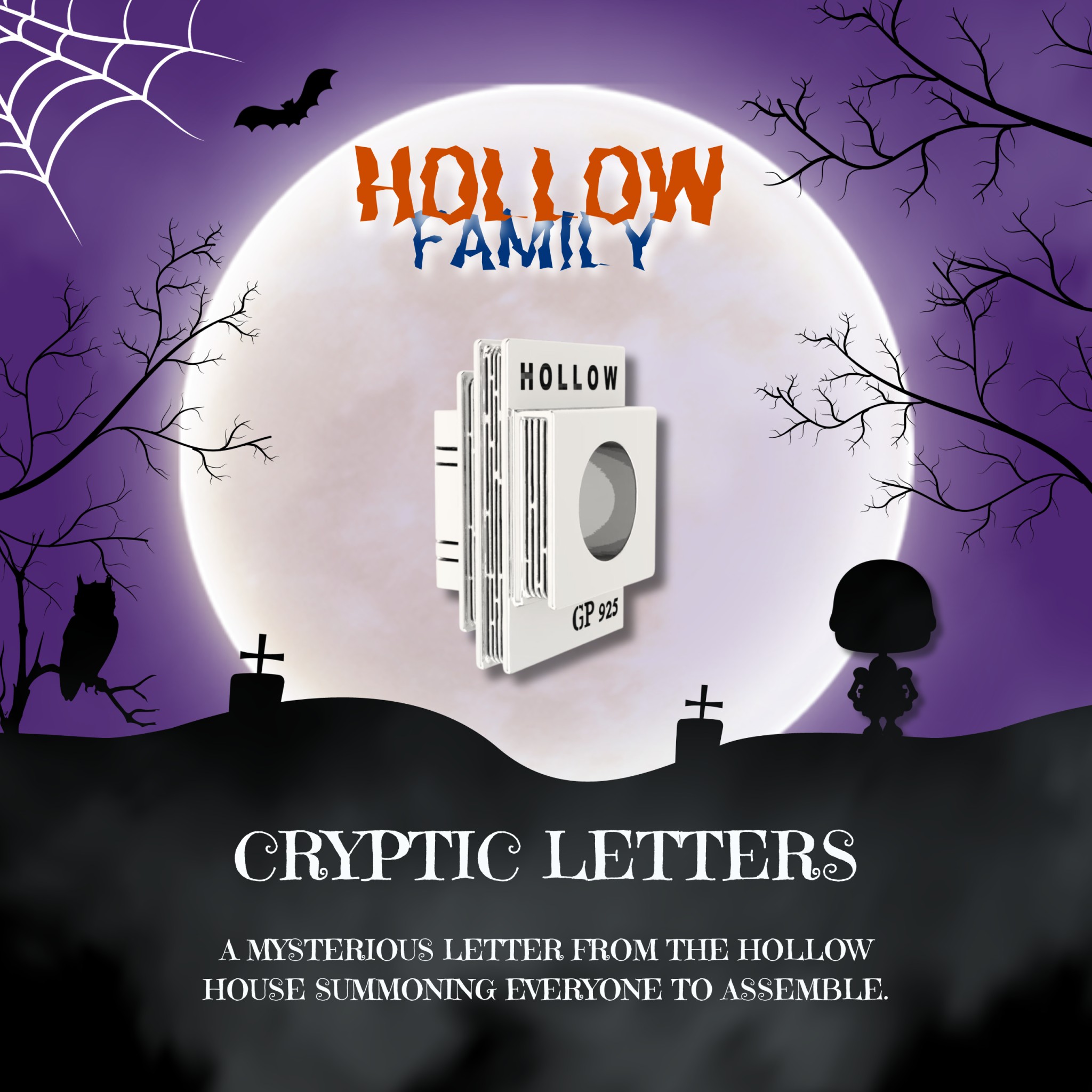 Cryptic Letters – Phya Jewelry